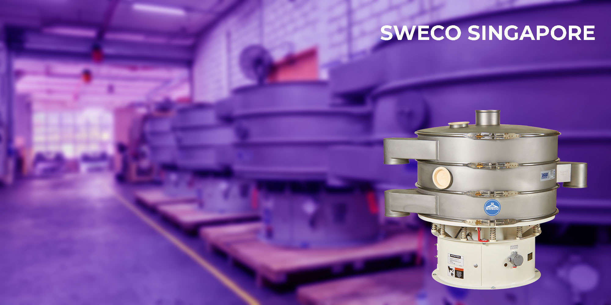 SWECO Round and Rectangular Vibratory Separation Equipment, Gyratory ...